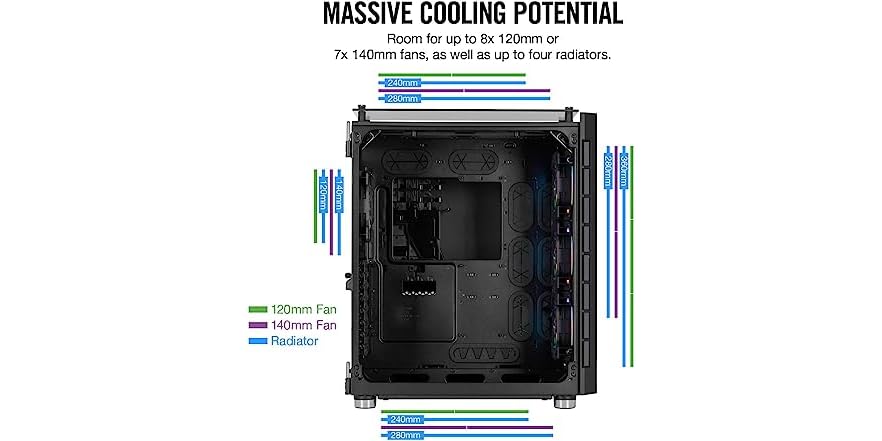 CORSAIR Crystal Series 680X RGB Case