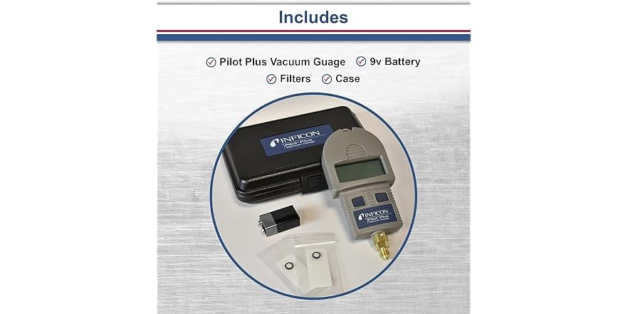 Inficon Pilot Plus, Digital Vacuum Gauge