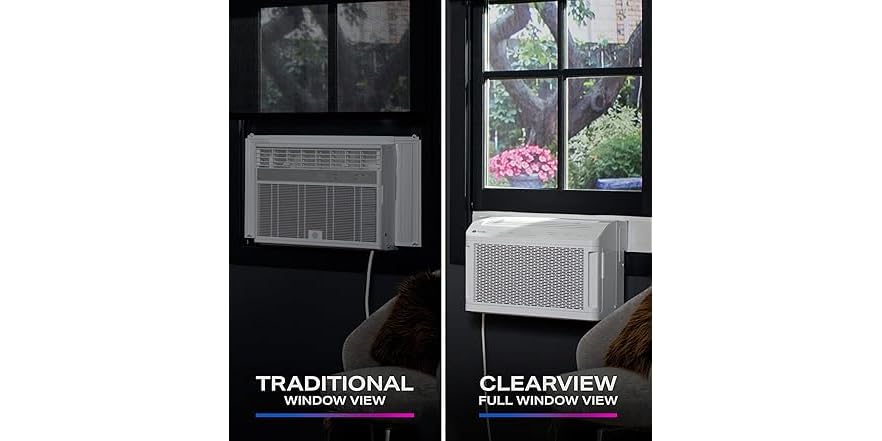GE AHTT08BC GE ClearView Window Air Conditioner White (Open Box)