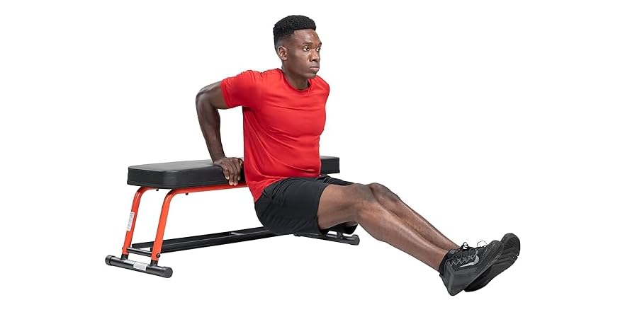 Sunny Health & Fitness Power Zone Strength Flat Bench