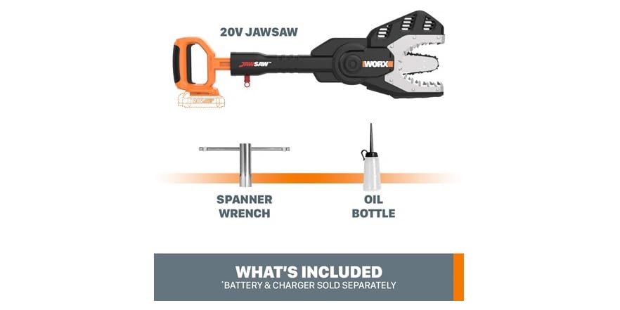 WORX 20V JawSaw Cordless Chainsaw