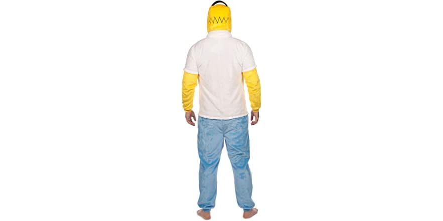The Simpsons Mens Homer Simpson Onesie