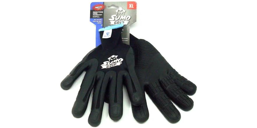 Sumo Grip Thermoplastic Rubber Coated Gloves -12pr