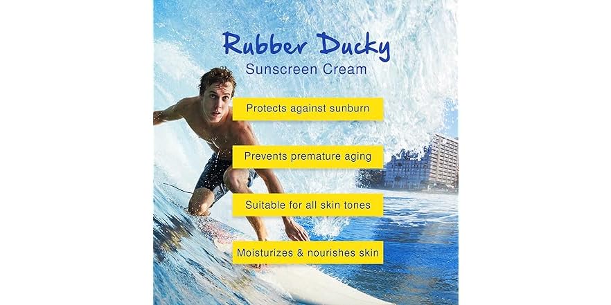 Rubber Ducky SPF 50 Sunscreen Lotion