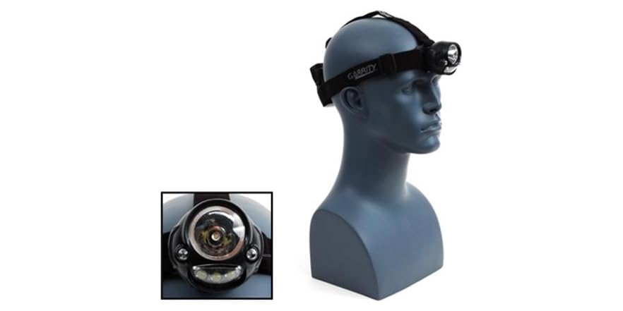Garrity 1 Watt Pivoting Luxeon LED Headlamp