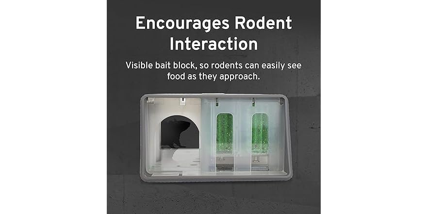 Victor Fast-Kill Brand Refillable Rat Poison Bait Station
