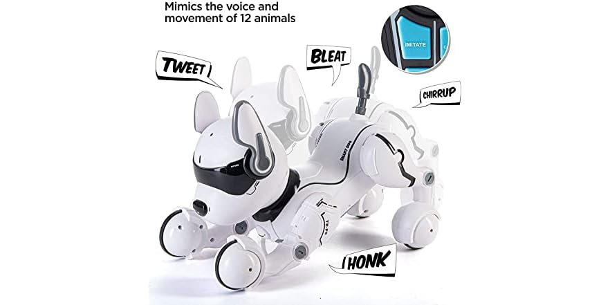 Top Race Remote Control Robot Dog Toy