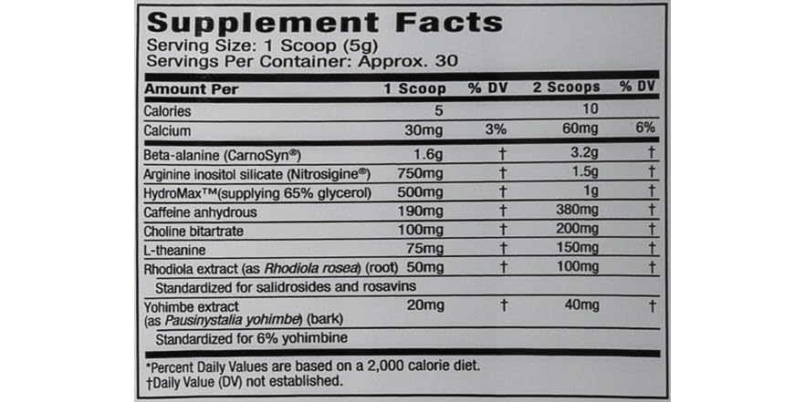 Anarchy Pre-Workout, Pink Lemonade