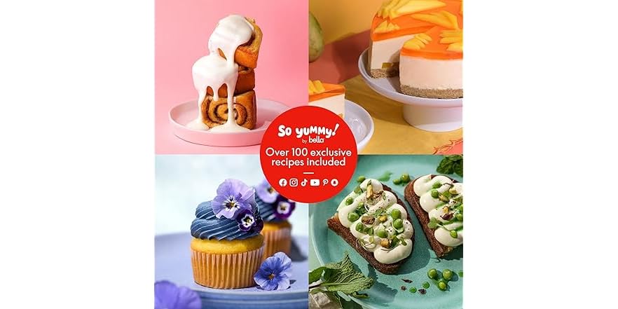 SO YUMMY by BELLA 12-Piece Cookware Set