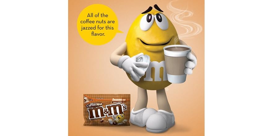 M&M'S Coffee Nut Peanut, 8ct
