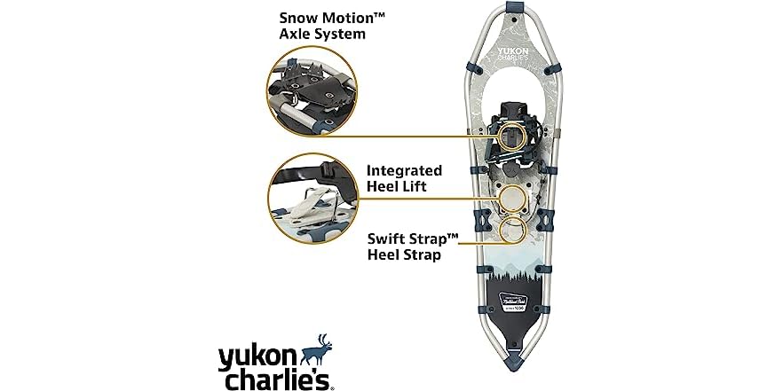 Yukon Charlie's V Frame Aluminum Snowshoe Kit