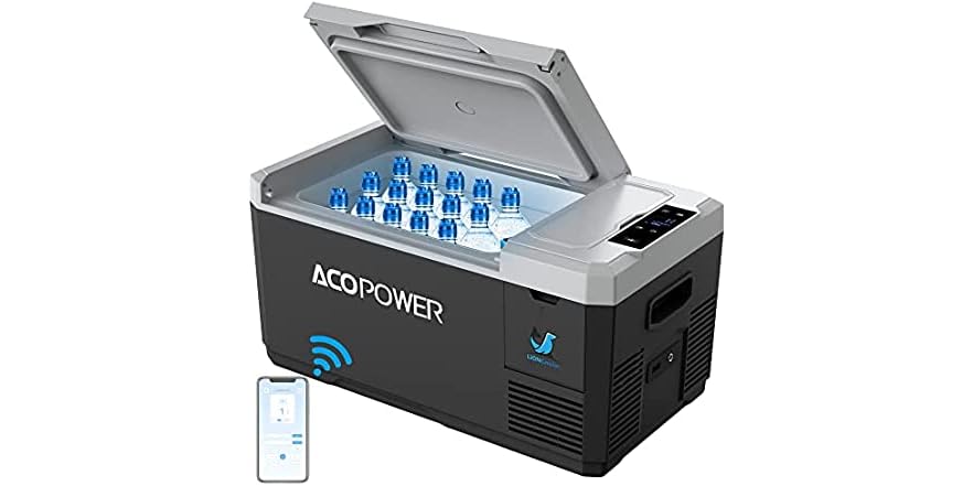 ACOPOWER LiON Mini Car Fridge Freezer