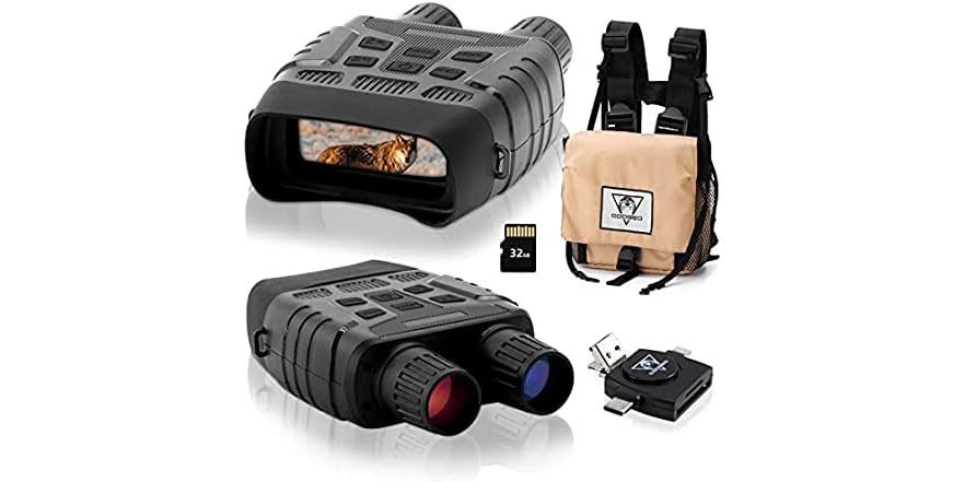 COOGEO Digital Night Vision Goggles with Reader
