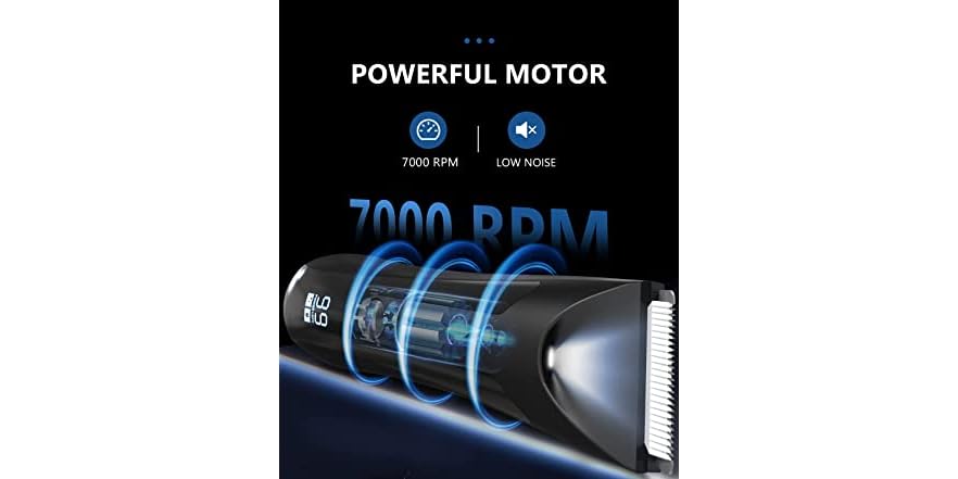 ROMISA Electric Body Hair Trimmer