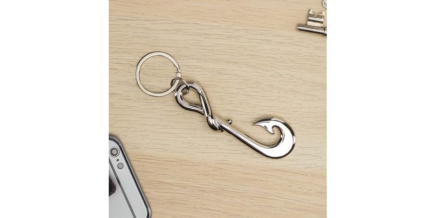 Fish Hook Key Ring