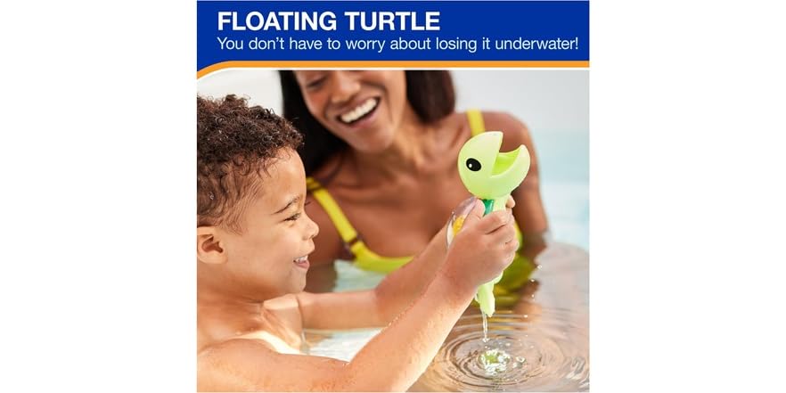SwimWays Water Wheel Turtle Pool Toy
