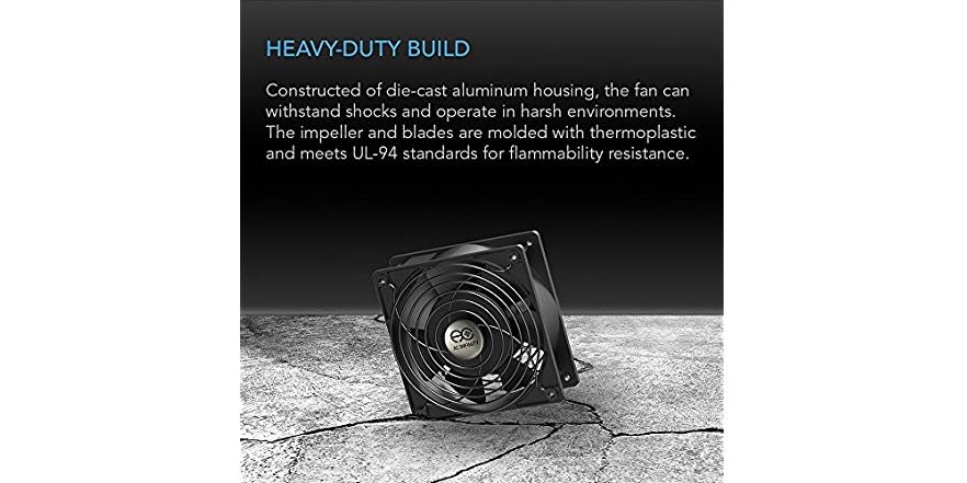 AC Infinity AXIAL 1238, Muffin Cooling…