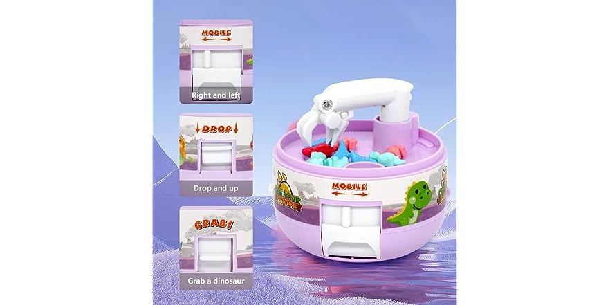 Mini Claw Machine for kids 8 Pack