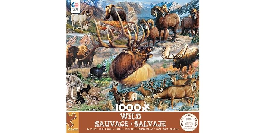 Ceaco - Wild - America The Wild Puzzle