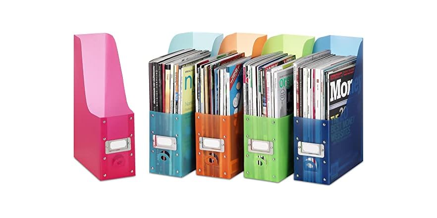 Magazine Desk Organizers (Set of 5)