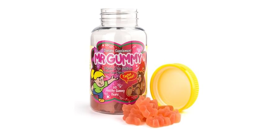 Mr. Gummy Vitamin D - Kids - 60 Count