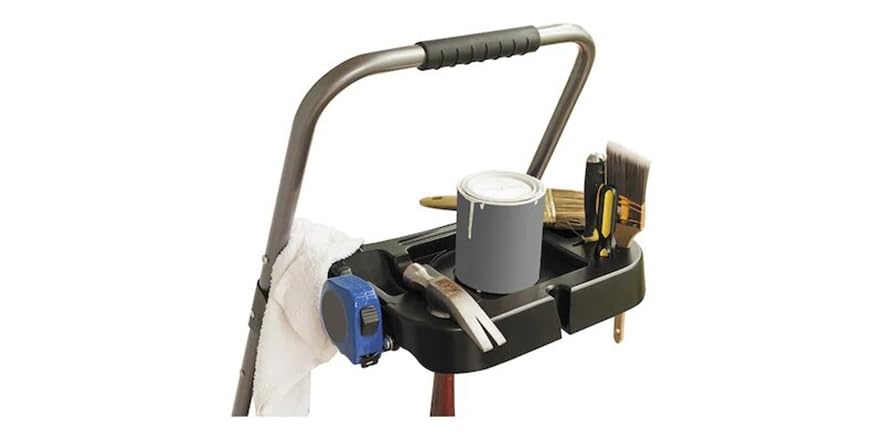 Werner 3-Step Steel Foldable Step Stool