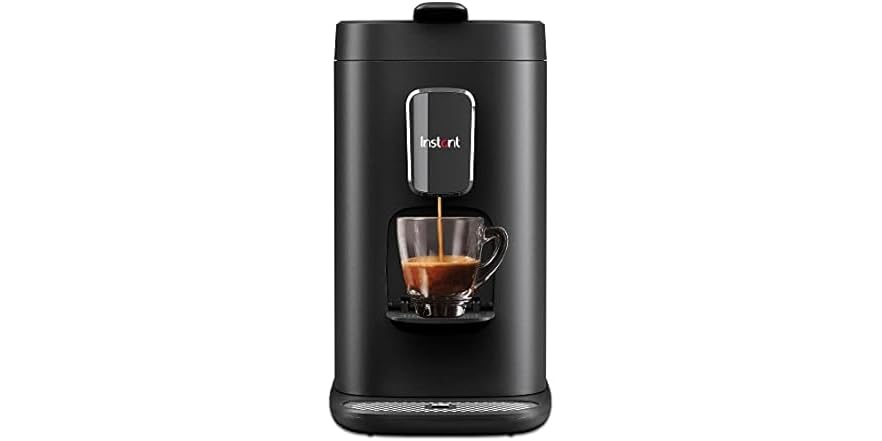 Instant Pot Pod, 3-in-1 Espresso, K-Cup Pod and Ground Coffee Maker