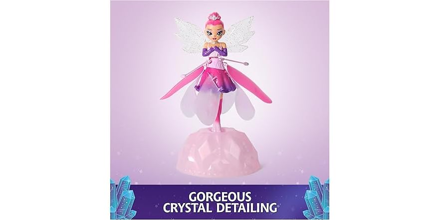 Crystal Flyers Magical Flying Toy Doll