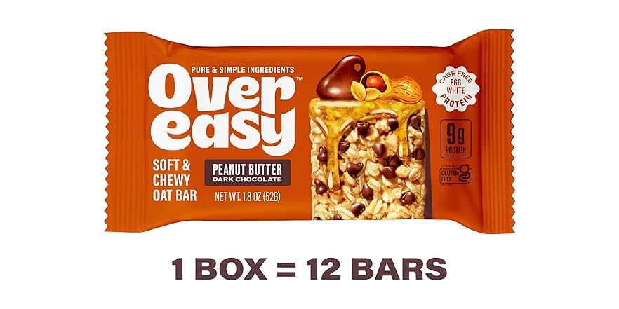 Over Easy Bars 12ct Box