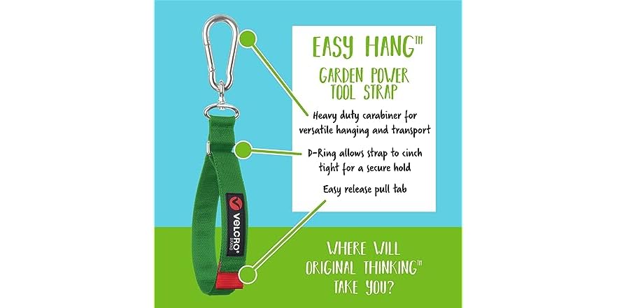 VELCRO Brand VEL-30890-USA Easy Hang Gar