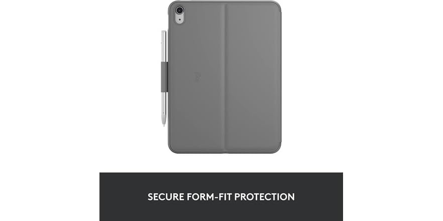 Logitech Slim Folio Keyboard Case for iPad 10 (Open Box)