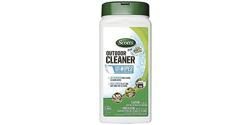 Outdoor Clean Wipes 25ct