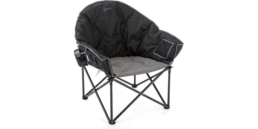 ARROWHEAD OUTDOOR Oversized Folding Camping Chair