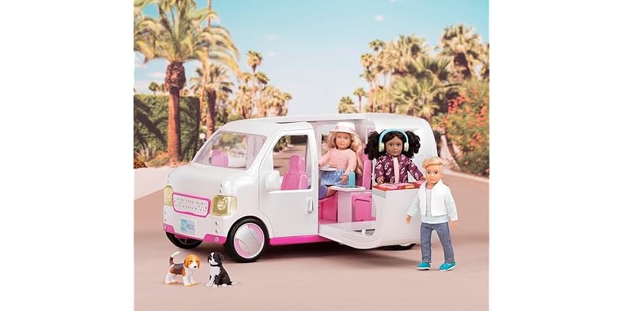 Lori Vehicle for Mini Dolls Large Car for 6" Dolls (Open Box)