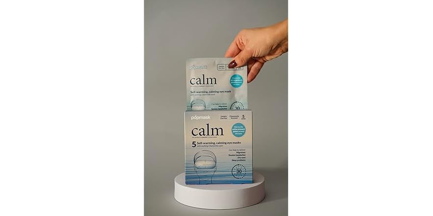 (15ct) Calm Self Warming Eye Mask Chamomile Scented