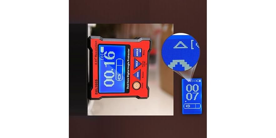 Dual Axis Digital Angle Gauge Protractor