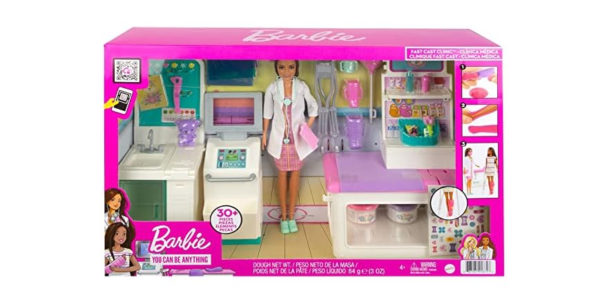 Barbie Fast Cast Clinic Playset