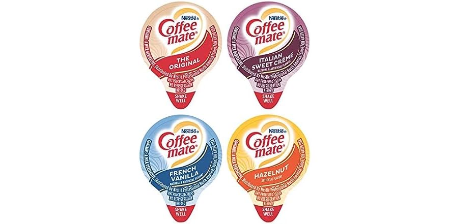 Coffee mate Liquid Variety Pack 100Ct