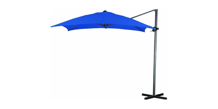 8-Foot Cantilever Umbrella, Pacific Blue