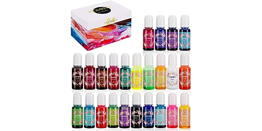 Pigment 24 Colors Epoxy Resin Dye