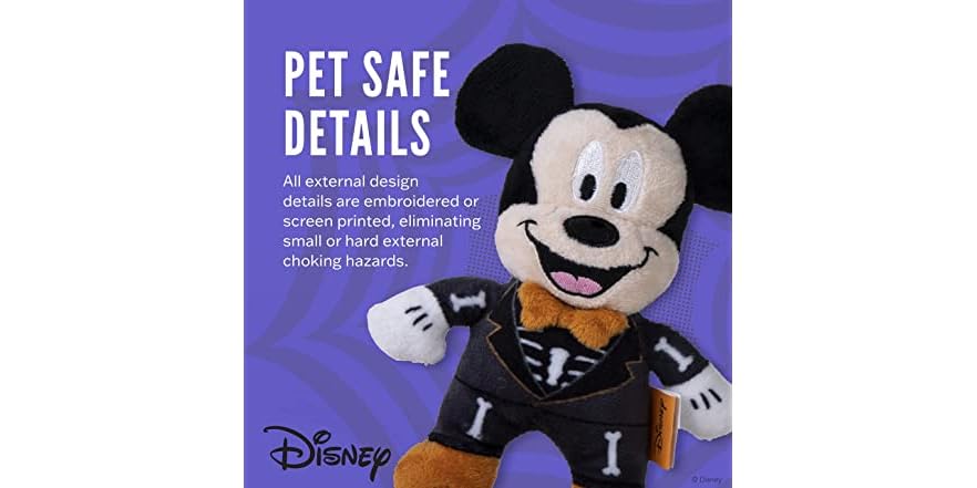Disney Plush Mickey Mouse Pet Toy
