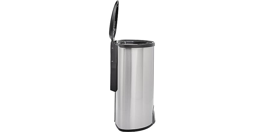 Amazon Basics Automatic Hands-Free Trash Can