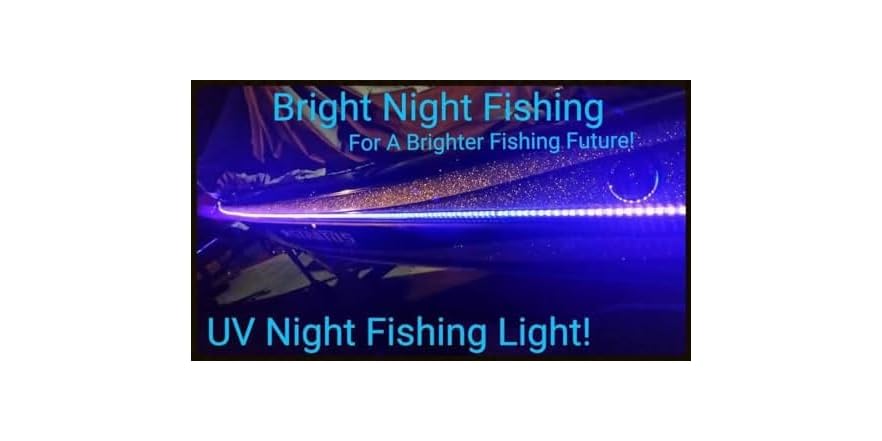 Bright Night 16 Foot UV Strip with Whit
