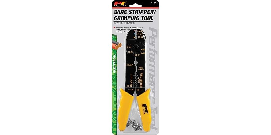 Performance Tool Wire Crimper/Stripper
