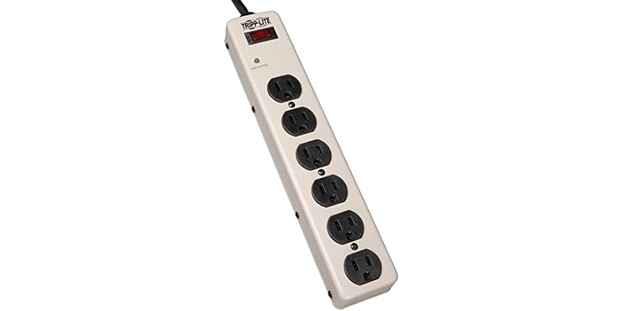 Tripp Lite 6 Outlet 6ft Surge Protector Power Strip