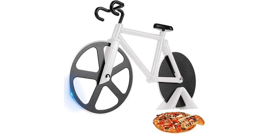 Stainless Steel Bicycle Pizza Cutter