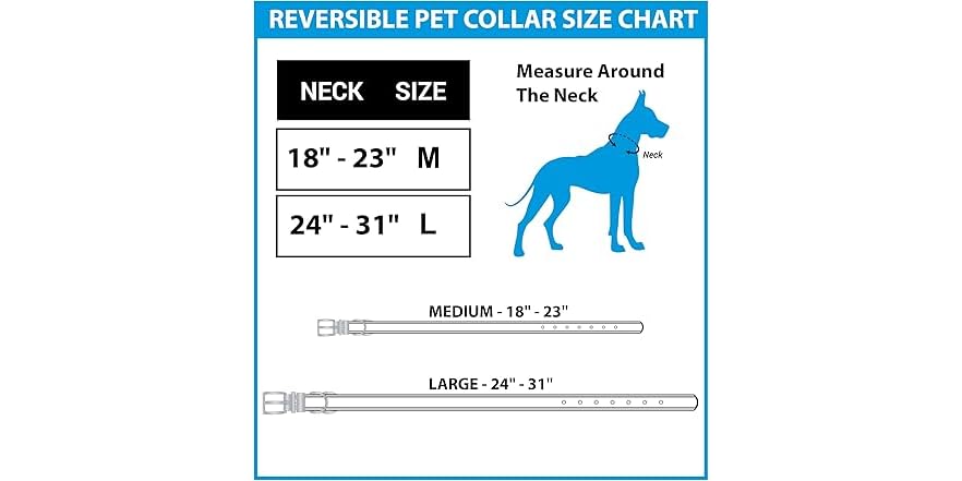 CHIEFS Reversible Dog Collar