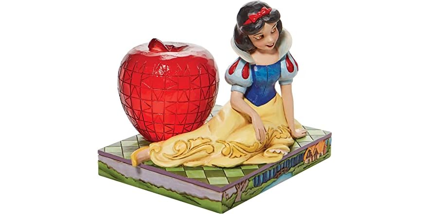 Disney Snow White and The Seven Dwarfs Apple Figurine, 4.85"