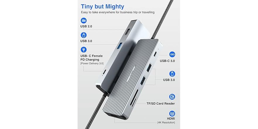TOTU 9-in-1 Docking Station