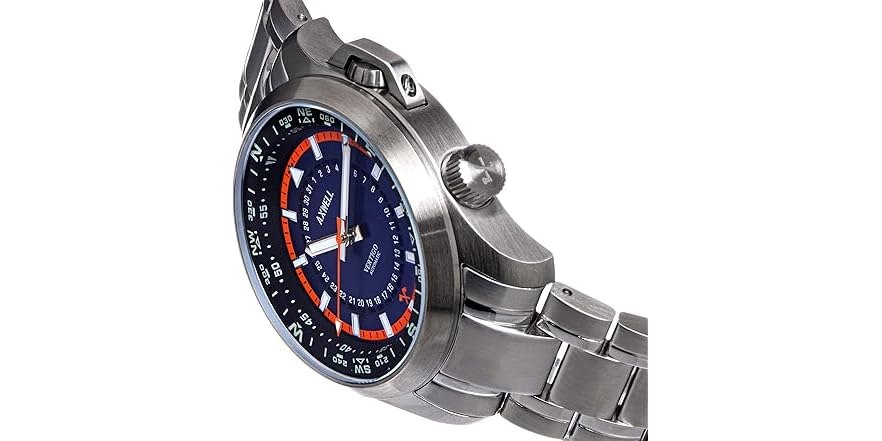 Axwell Vertigo Bracelet Watch w/Date (Open Box)